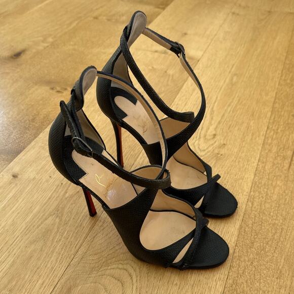 Christian Laboutin | Shoes | Christian Louboutin Stiletto Heels Criss ...